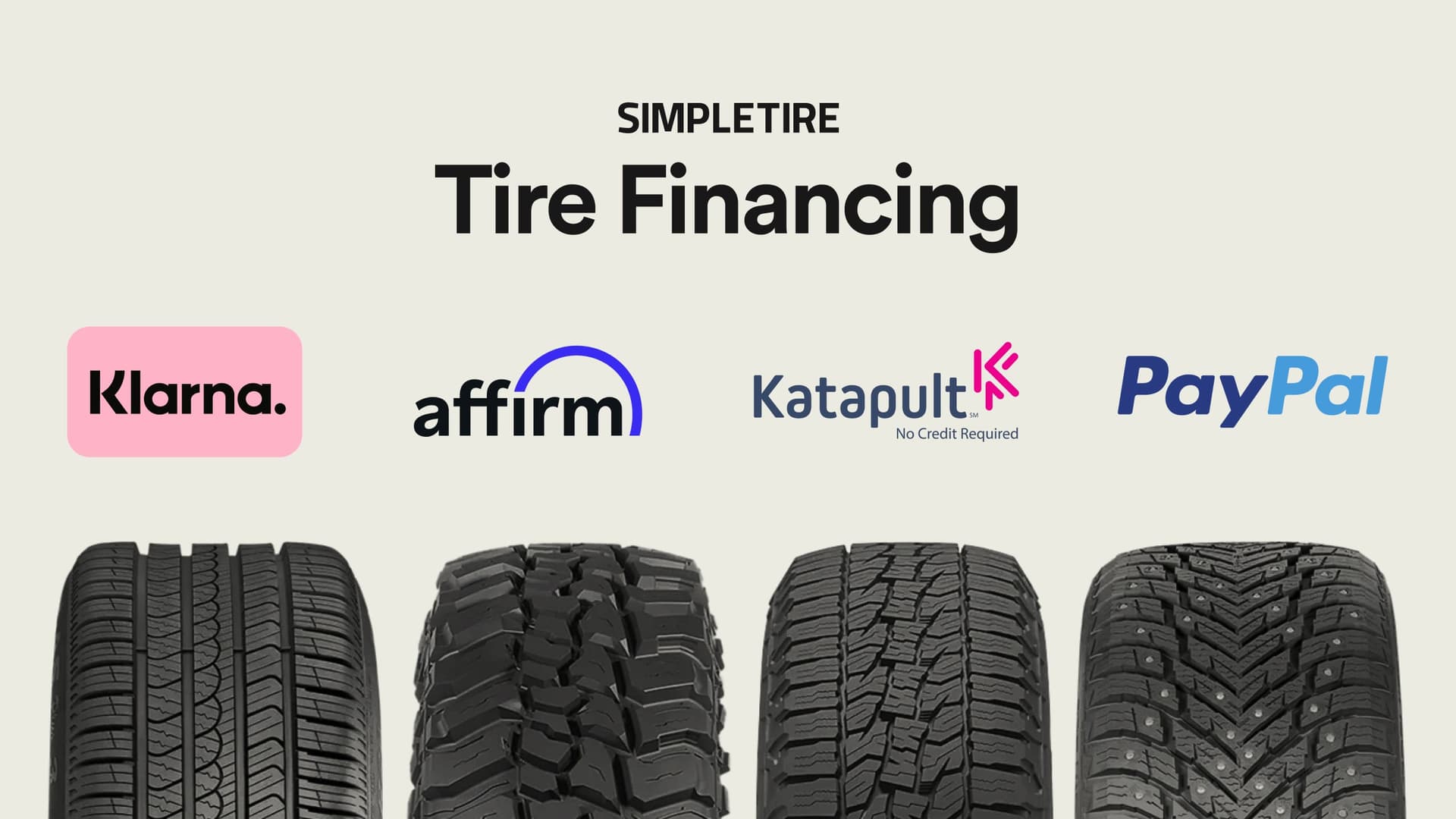 Tire Financing - Buy Tires Now, Pay Later | SimpleTire